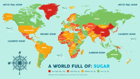 The World Food Map: who is eating the healthiest? - Mummy Fever